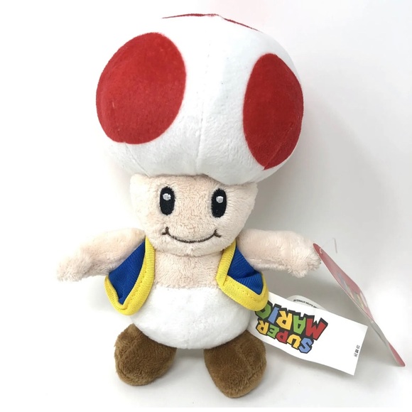 Nintendo | Toys | Good Stuff Nintendo Official Super Mario Toad Plush ...